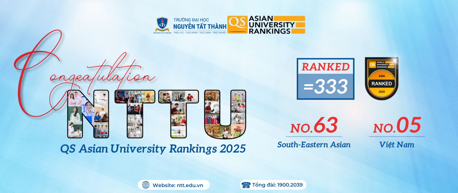 QS Asian University Rankings 2025: NTTU giữ vững vị thế trong Top 34% trường đại học tốt nhất ...